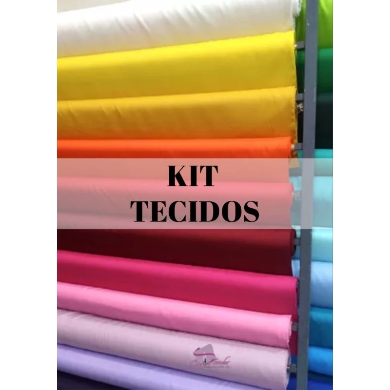 KIT de tecidos | Shopee Brasil