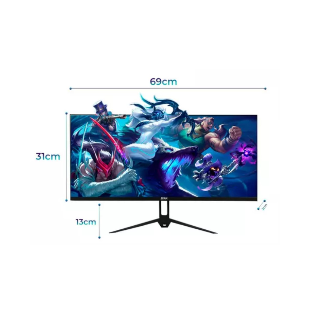 Monitor Gamer Ultrawide Tela Led 29'' Full Hd Ips 1ms 120hz Preto 127V ...