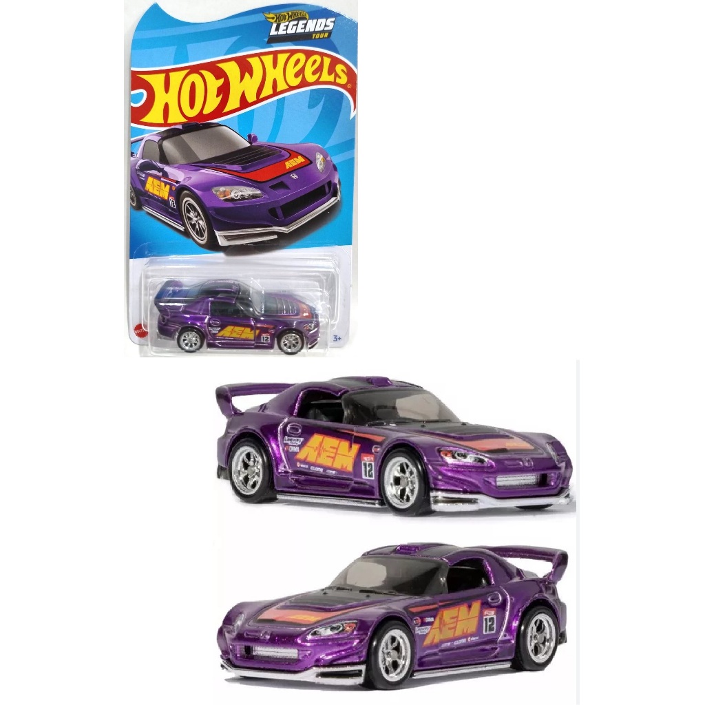 Hot Wheels HONDA S2000 / HW LEGENDS TOUR (Mattel) 1/64 | Shopee Brasil