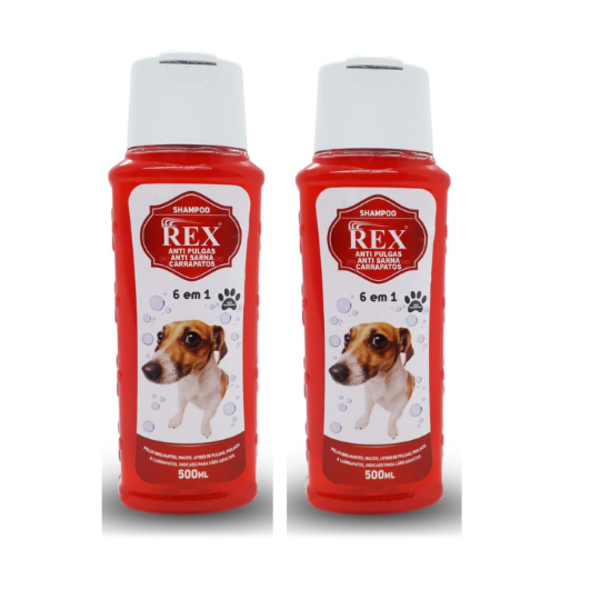 Shampoo Rex Anti Pulgas 750ml | Shopee Brasil