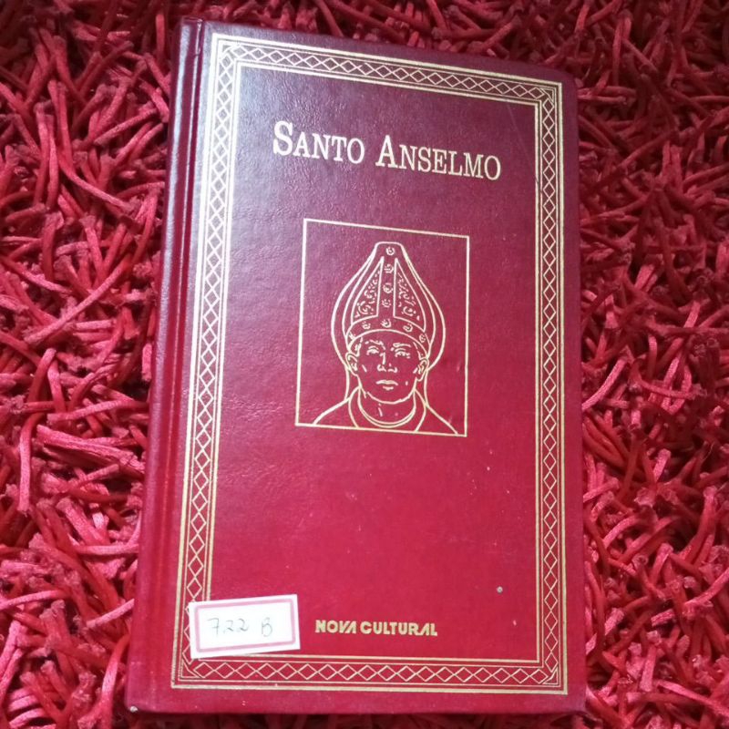 Santo Anselmo de Cantuária capa dura (722b) | Shopee Brasil