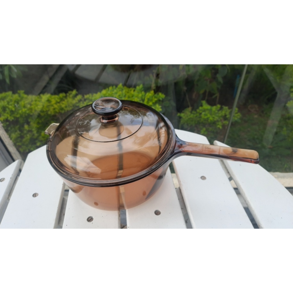 Panela de vidro antigo panela vision 2,5 litros | Shopee Brasil