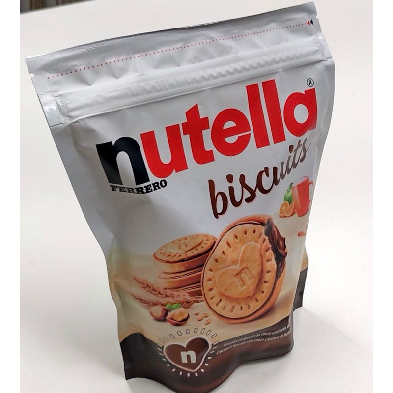 Nutella Biscuits Biscoito Creme Avelã Ferrero 193g Importado | Shopee ...