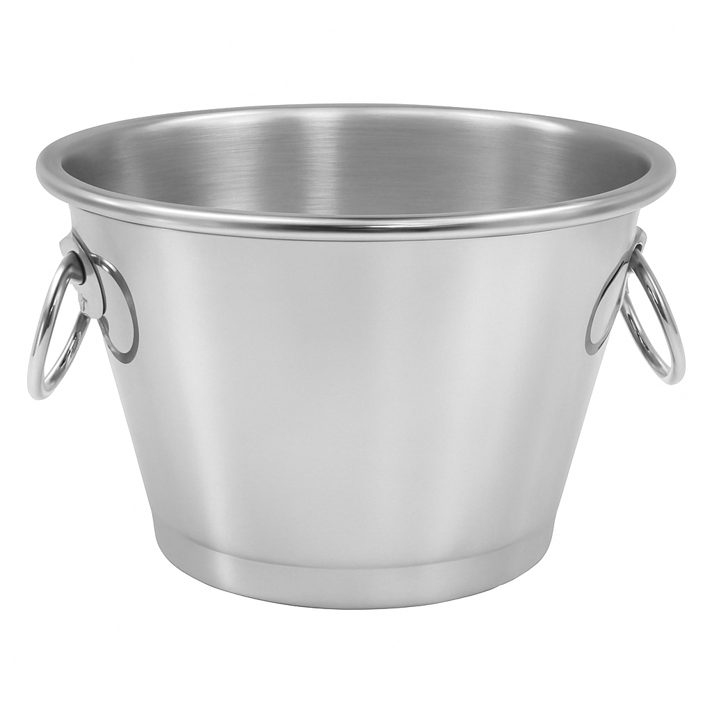 Balde De Gelo Aluminio Alça Argola 1 Litro Premium Unidade | Shopee Brasil