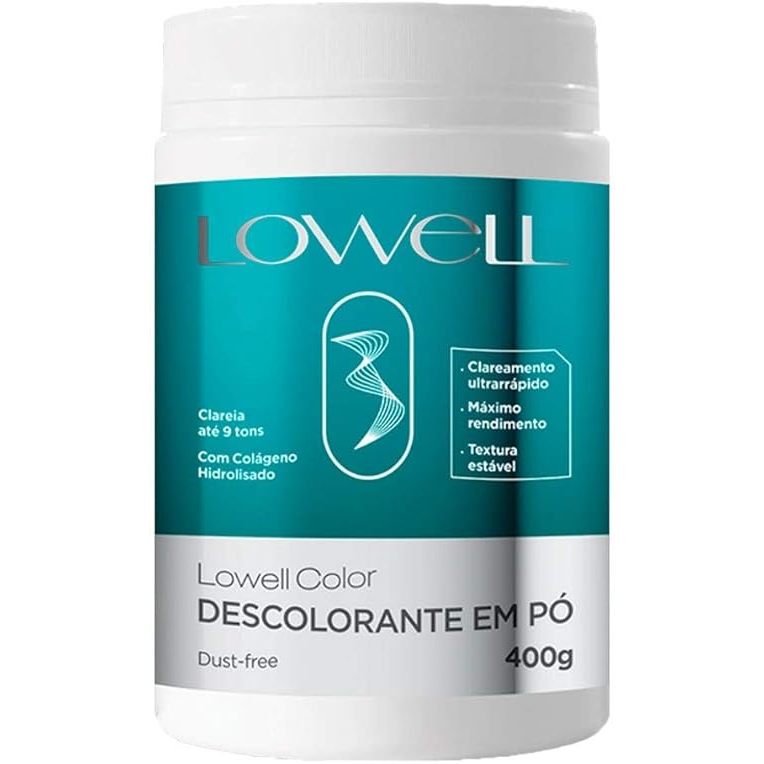 Lowell Color Pó Descolorante Clareamento Ultra Rápido 9 tons | Shopee ...