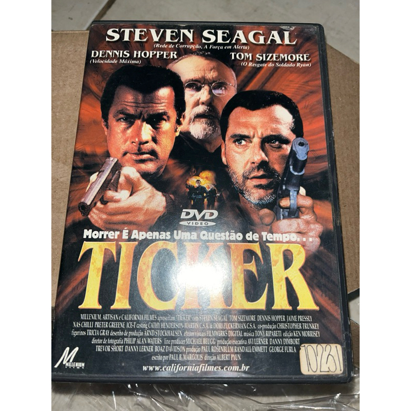 dvd ticker Steven seagal | Shopee Brasil