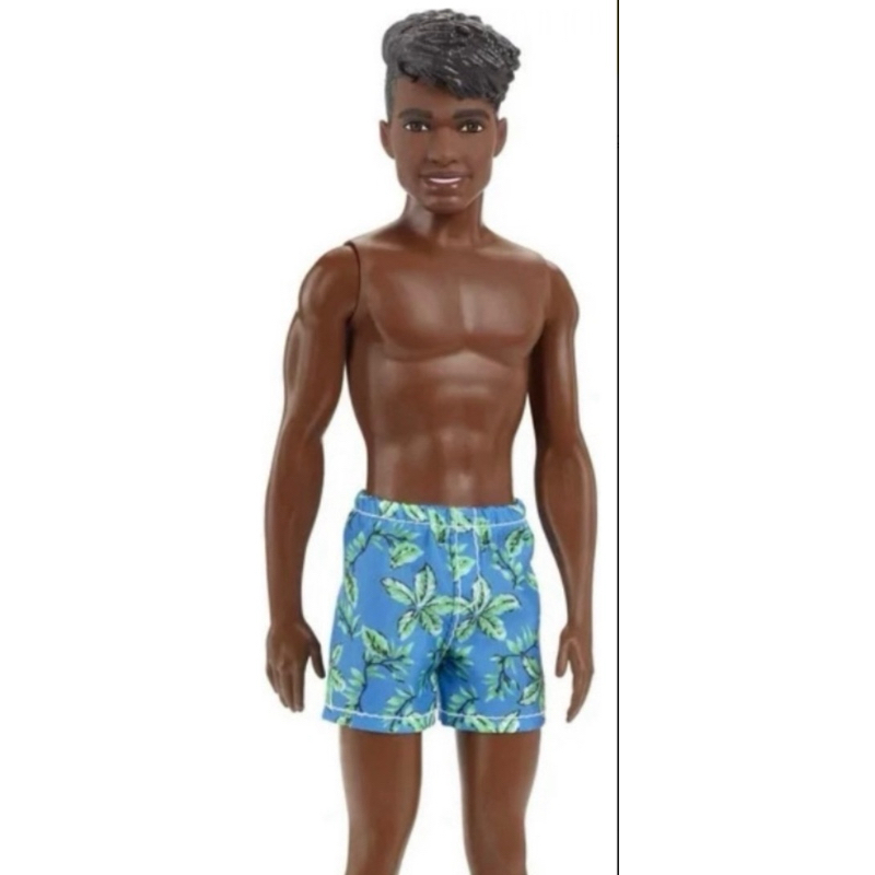 Boneco Ken Steve Praia com Bermuda Estampada – Mattel | Shopee Brasil