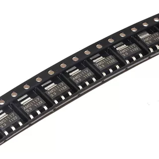 Kit 10x AMS1117 Regulador de Tensão 1A – 1.2V, 1.5V, 1.8V, 2.5V, 3.3V, 5.0V, ADJ | Atacado ...
