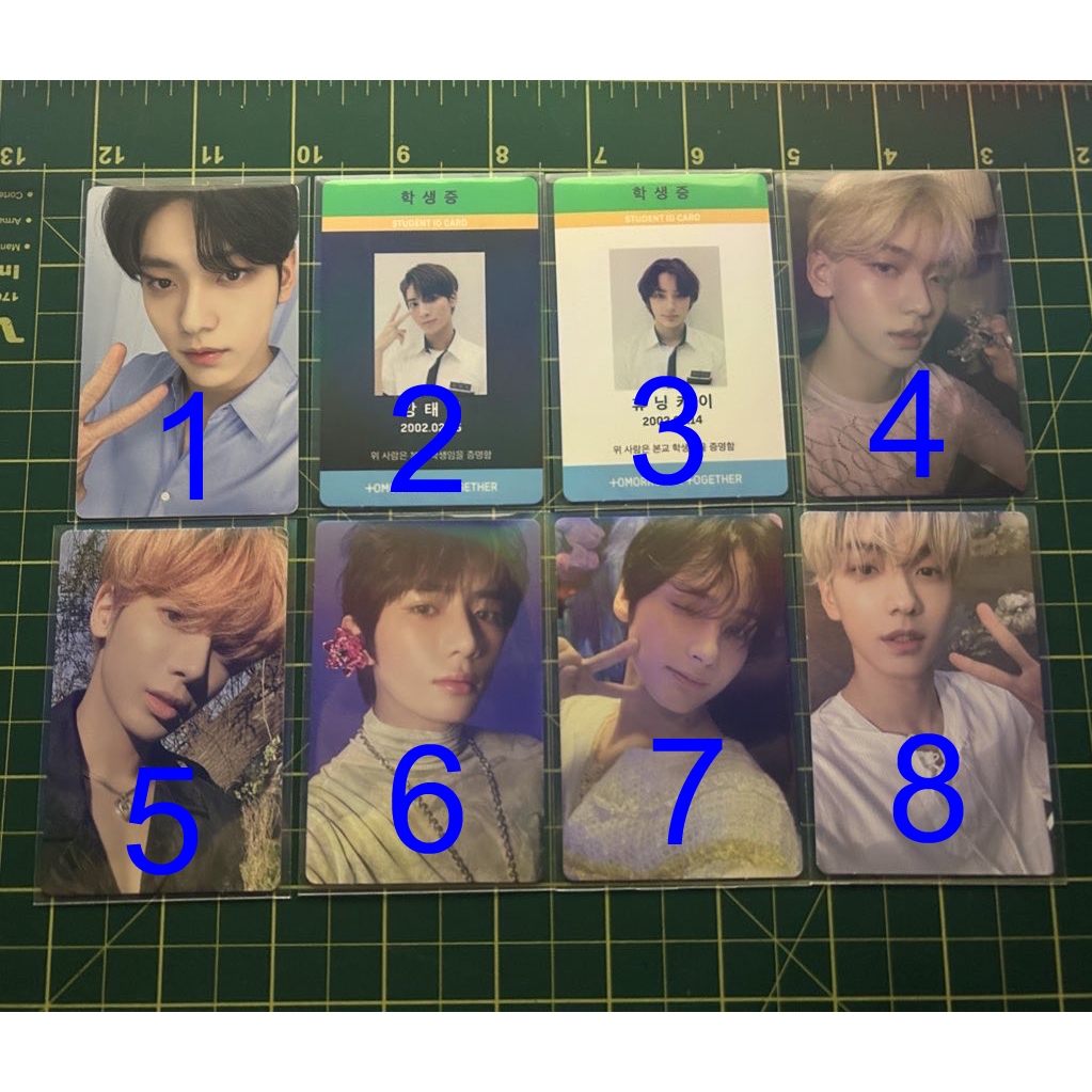PHOTOCARDS OFICIAIS TXT - leia a descrição | Shopee Brasil