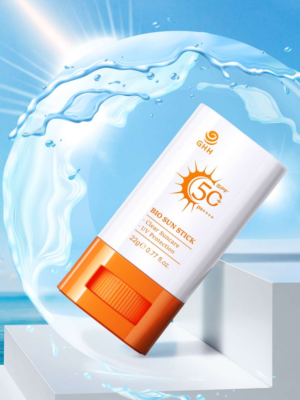 Nature perfection sun stick protetor solar 22g spf50+/pa++++(uv protect ...