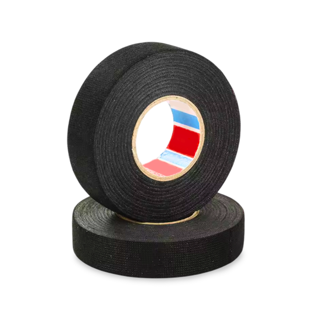 Fita Isolante Tecido Autocolante Preta Rolo 10 Metros X 19mm | Shopee ...