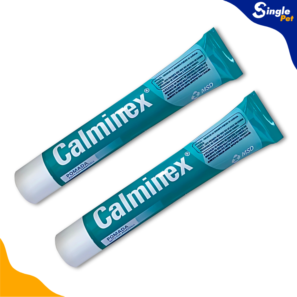 Calminex Pomada MSD Anti-inflamatória Dor Muscular Uso Veterinário ...