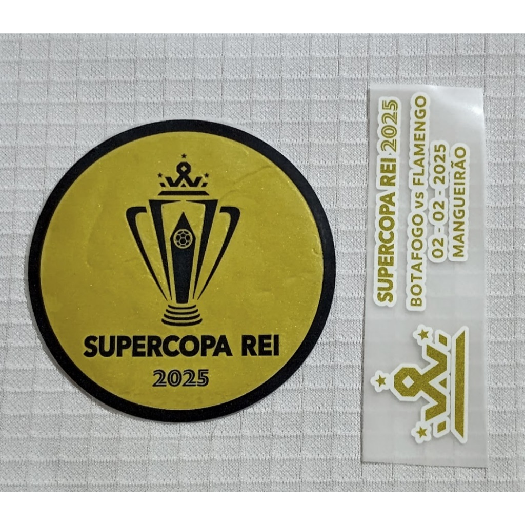 Patch Supercopa Rei 2025 + Match Day | Shopee Brasil