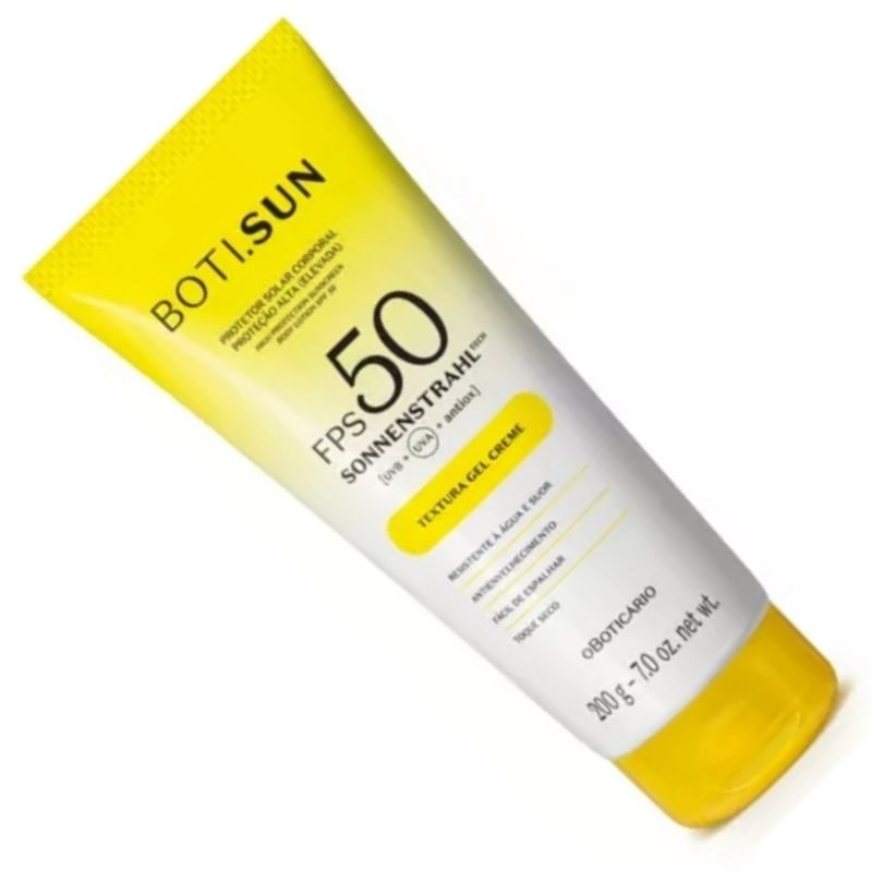 Protetor solar fator 50 botsun O Boticário | Shopee Brasil