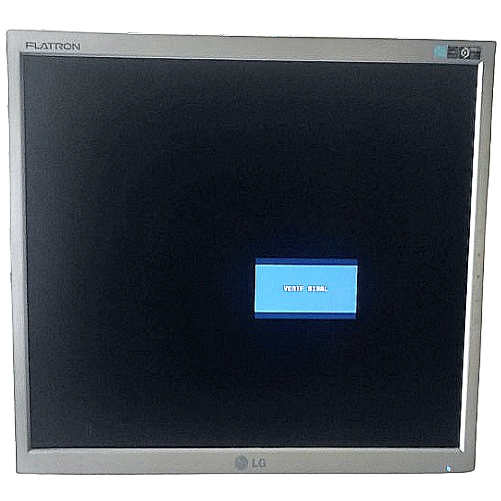 MONITOR LG FLATRON Modelo: L1751ST-SFS 17POLEGADAS SEM PEDESTAL Com Defeito | Shopee Brasil