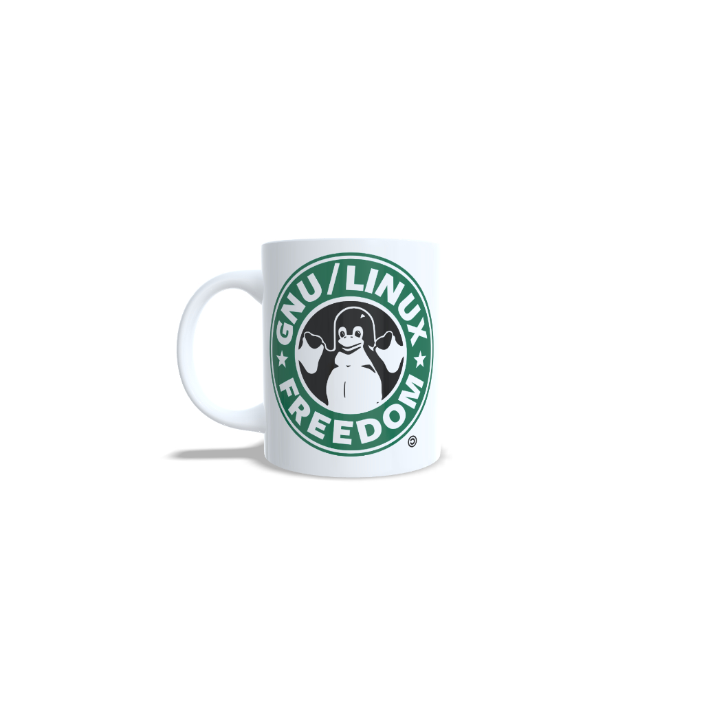 Caneca Linux Freedom | Shopee Brasil