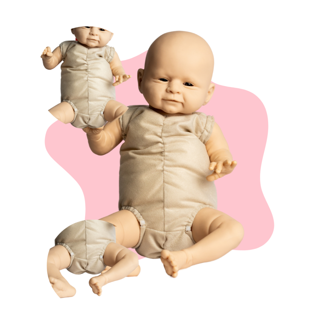 Kit Bebe Reborn Molde Marc com Corpo Suede | Shopee Brasil