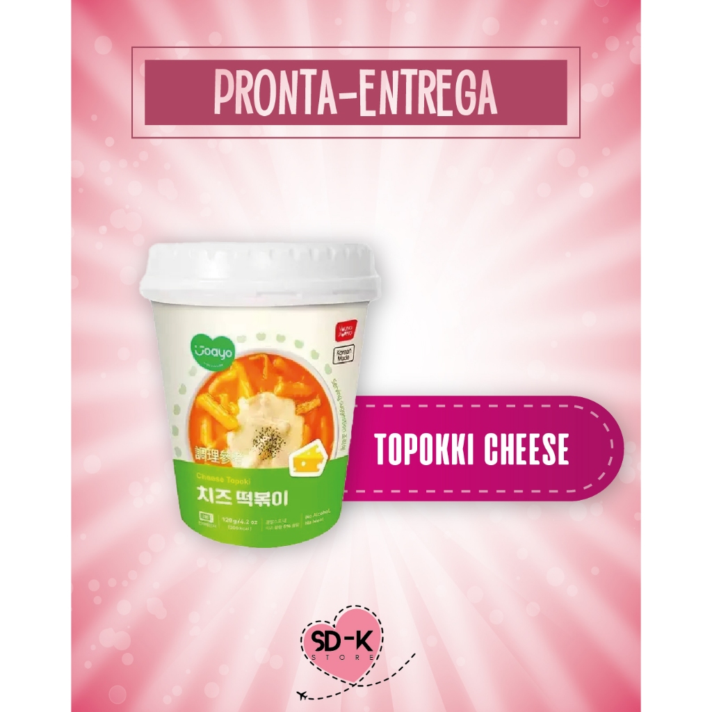 TOPOKKI CHEESE (A PRONTA ENTREGA) | Shopee Brasil