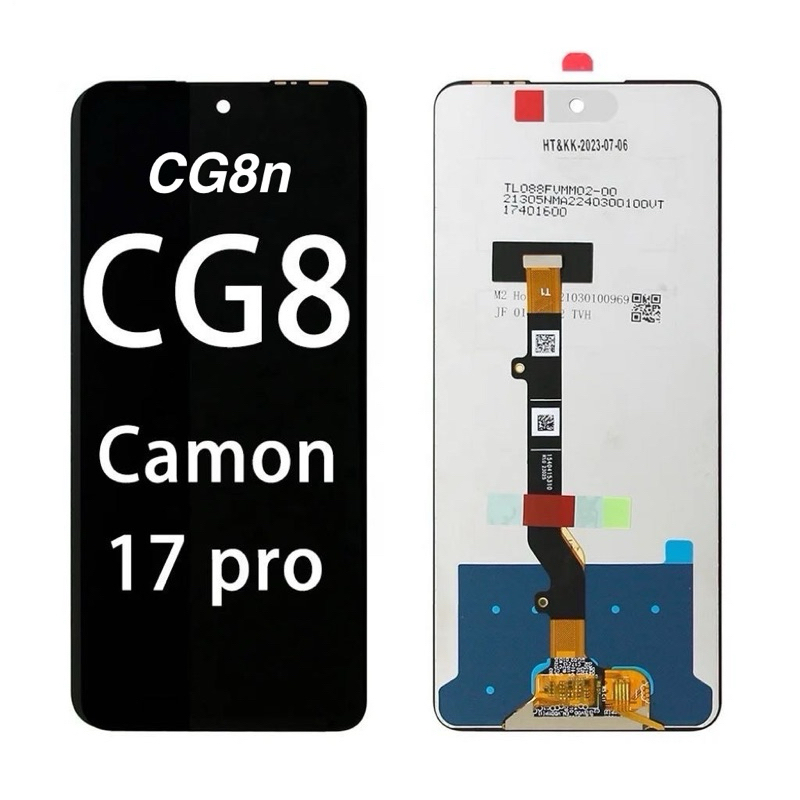 Tela Touch Display Lcd Tecno Camon 17 Pro / CG8 CG8n CG8H | Shopee Brasil