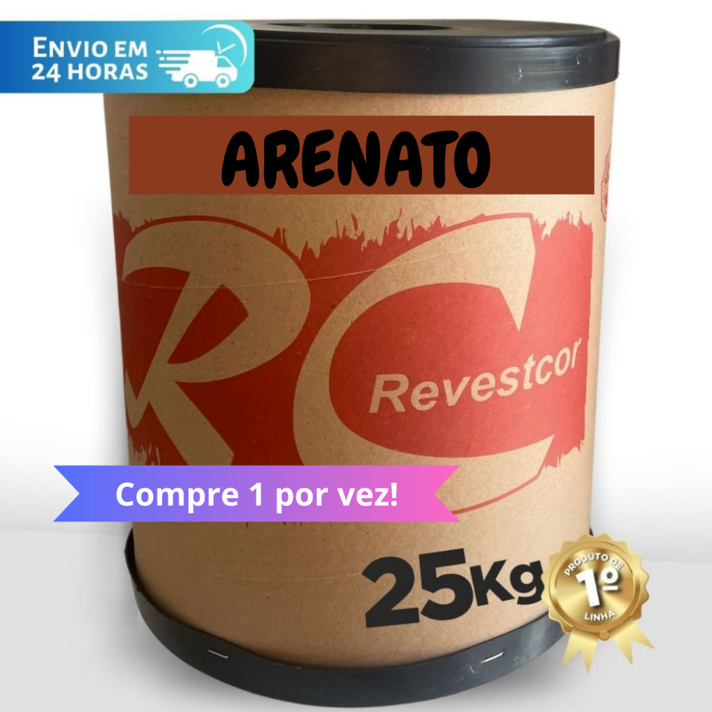 Arenato Textura Acrílica 25kg | Shopee Brasil