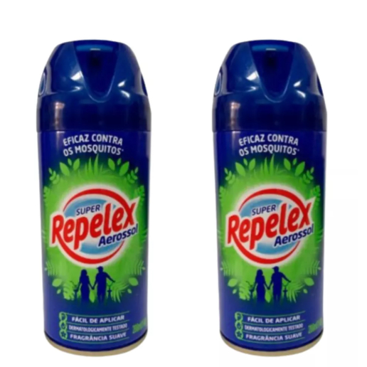 KIT com 2 Repelente Contra Insetos Repelex 200ml Spray | Shopee Brasil