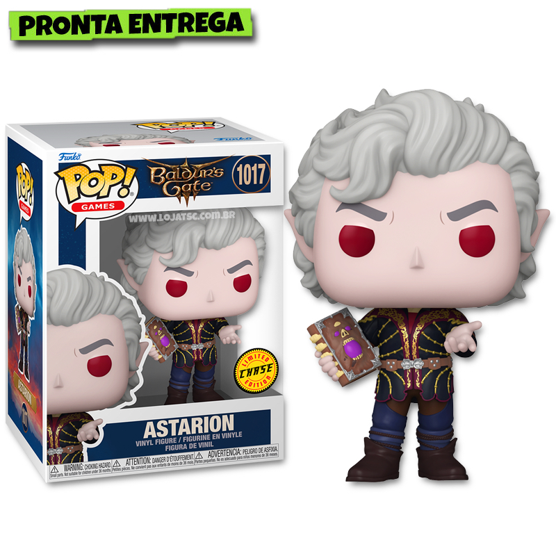 Funko Pop! Baldur's Gate 3 - Astarion 1017 CHASE | Shopee Brasil