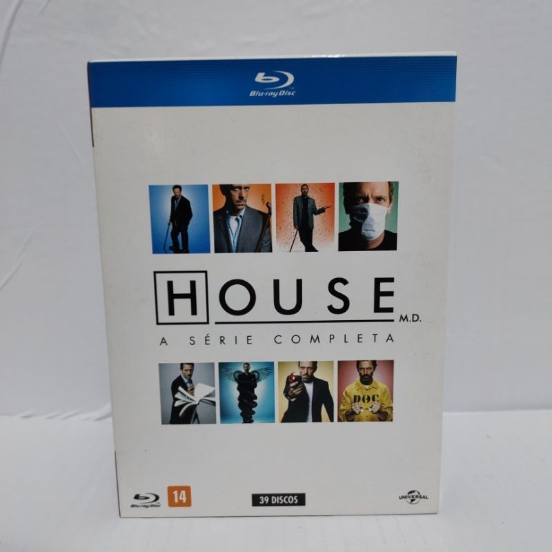 HOUSE, A Série Completa - Blu-ray, Mídia física, Original, Seminovo, Único dono | Shopee Brasil