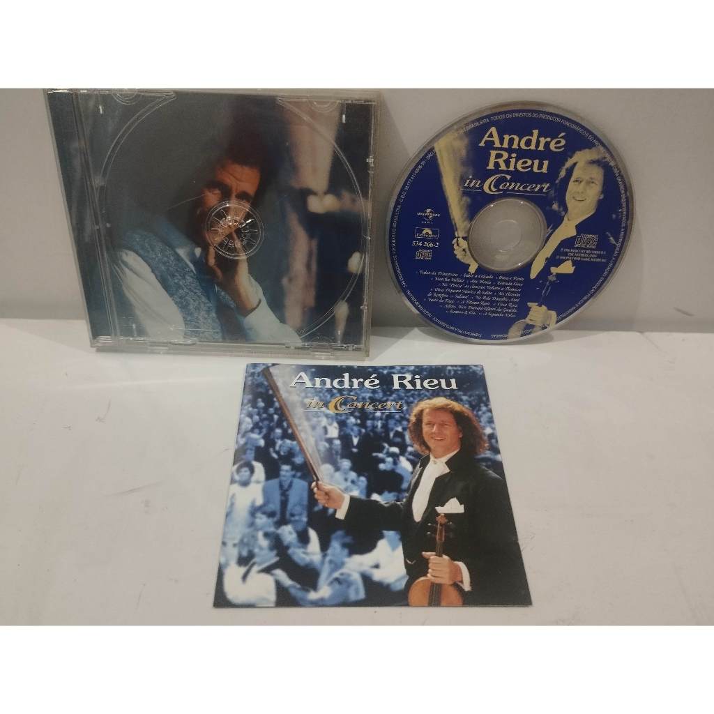 Cd - André Rieu - In Concert | Shopee Brasil
