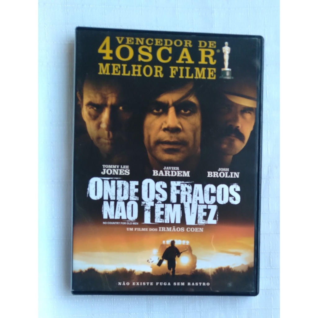 Dvd Onde os Fracos Não Tem Vez (original) | Shopee Brasil