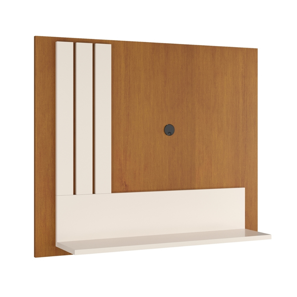 Painel Para Tv Até 40 Polegadas Ripado Suspenso 1 Prateleira Quarto Sala | Shopee Brasil