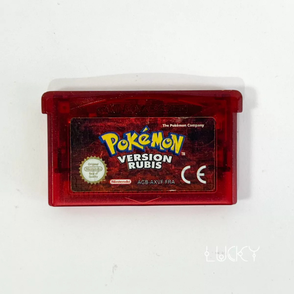 Pokémon Ruby Gameboy Advance Gba (francês) | Shopee Brasil