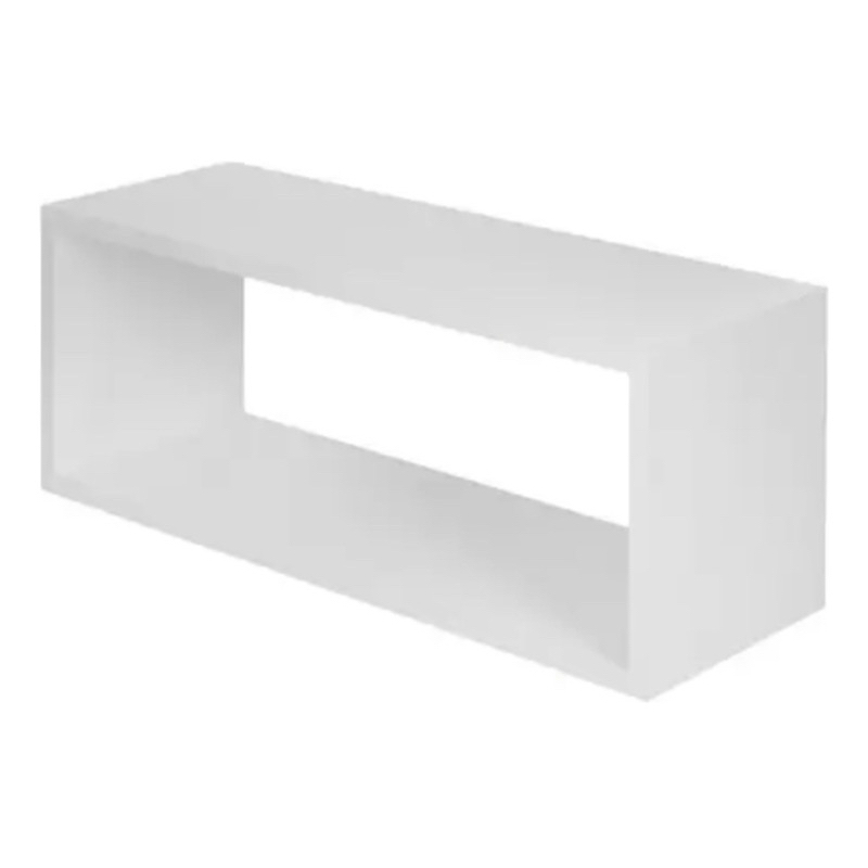 Nicho Rentagular 60x40x15 na cor branca fosco 100%MDF | Shopee Brasil
