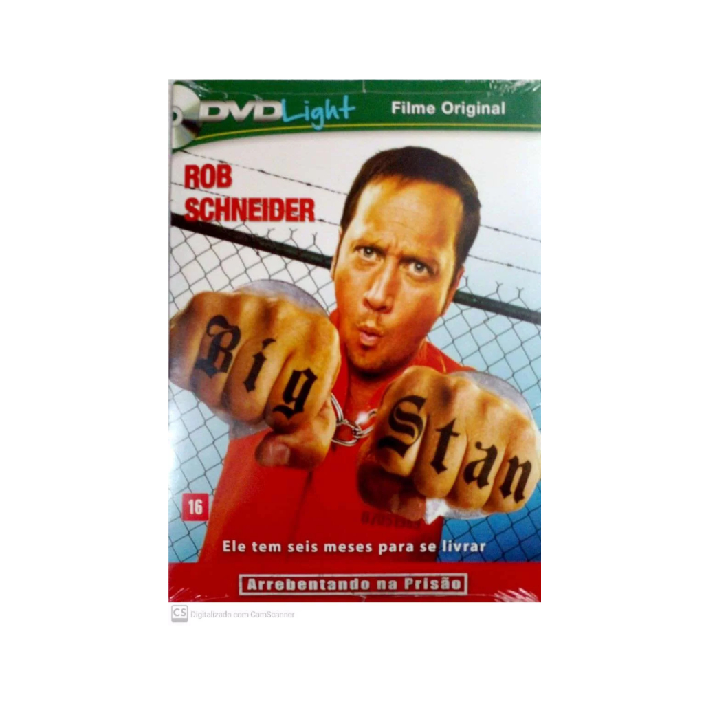 dvd rob schneider big stan | Shopee Brasil
