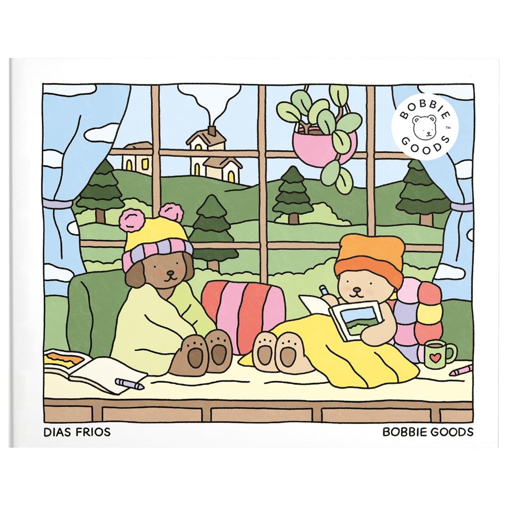 livro - Dias frios (Fall-Winter) – Livro de colorir oficial Bobbie ...