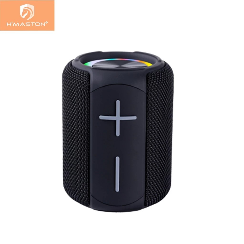 H'maston TN07/TN16 Caixa De Som Bluetooth Super Grave Original Com Led Rgb Ipx6 A Prova D'água ...
