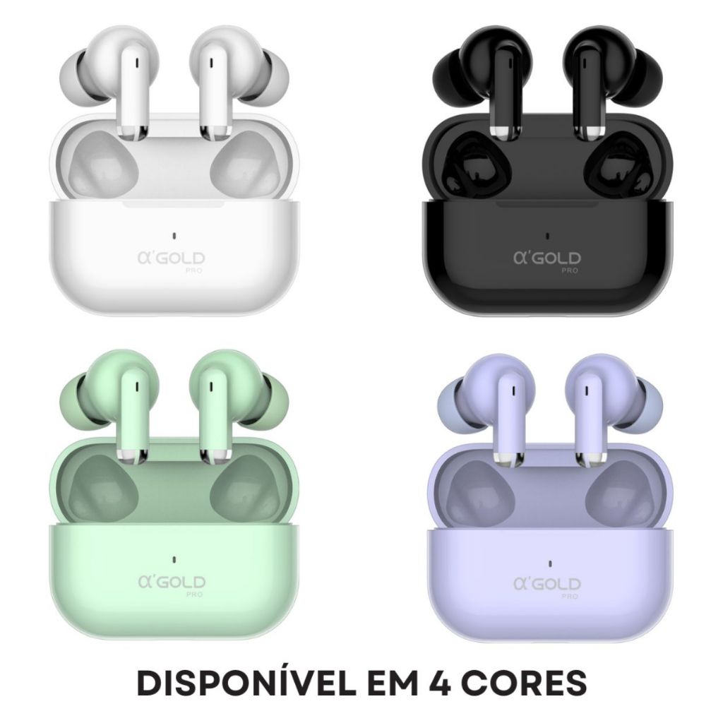 Fone De Ouvido Tws Bluetooth A´GOLD FN-BT28 | Shopee Brasil
