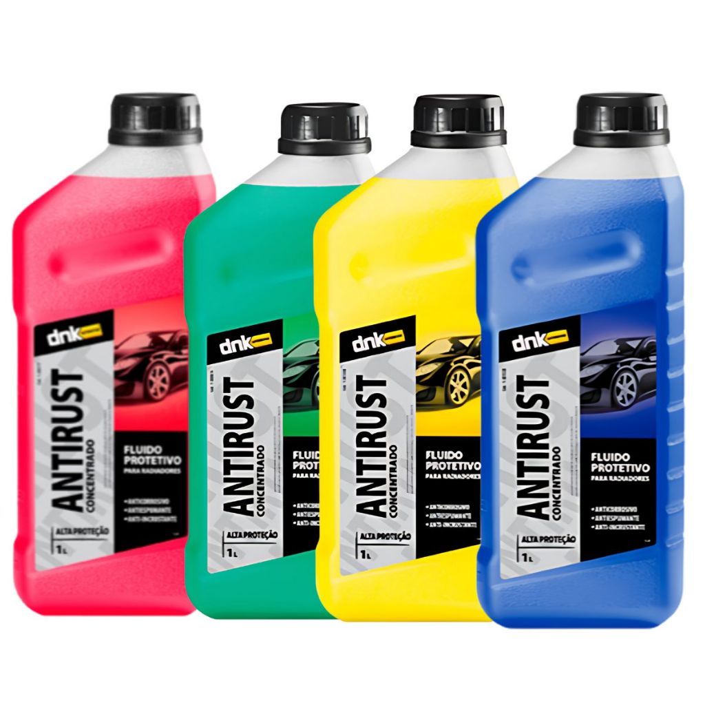 Fluido Protetivo De Radiador Dnk Antirust Concentrado 1 Litro Rosa ...