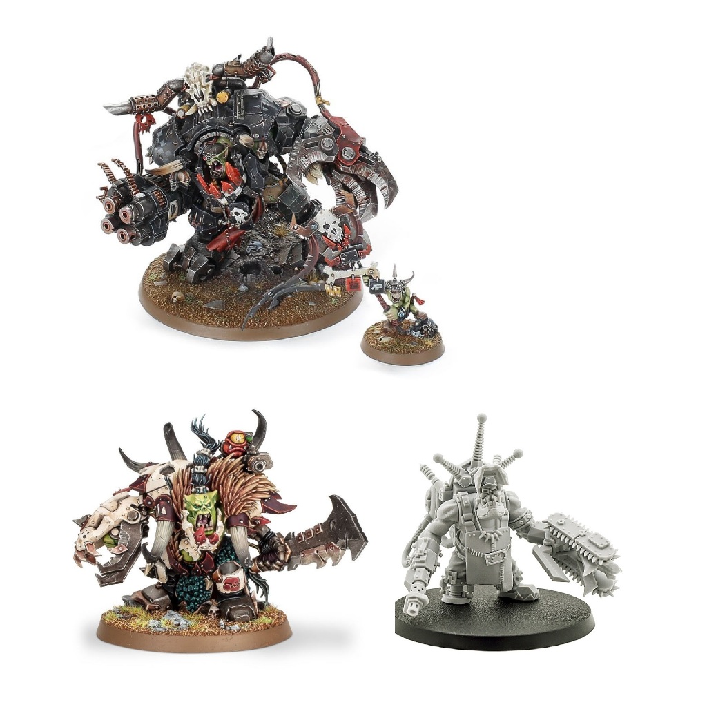 Warhammer 40k Orks Beastboss Big Mek Ghazghkull | Shopee Brasil