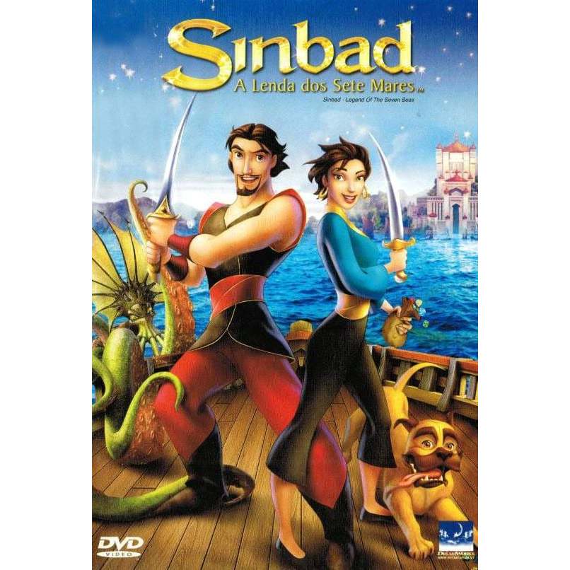 DVD ORIGINAL - SINBAD (USADO) | Shopee Brasil