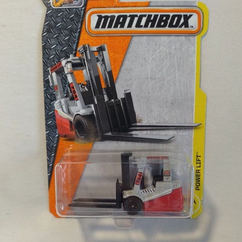 Matchbox - Power Lift Empilhadeira - Mainline | Shopee Brasil