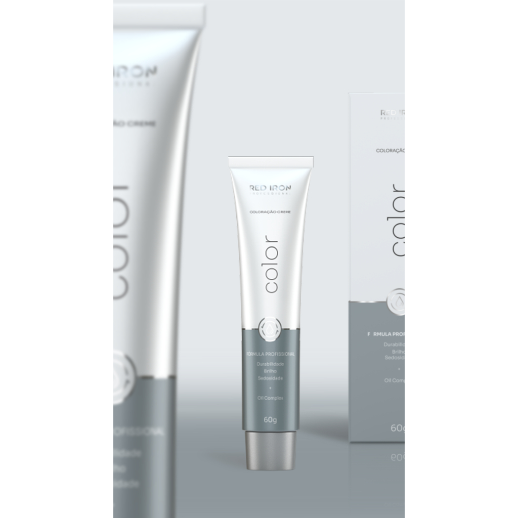 Red Iron Color Coloração 60 gramas - Kit com 4 unidades | Shopee Brasil