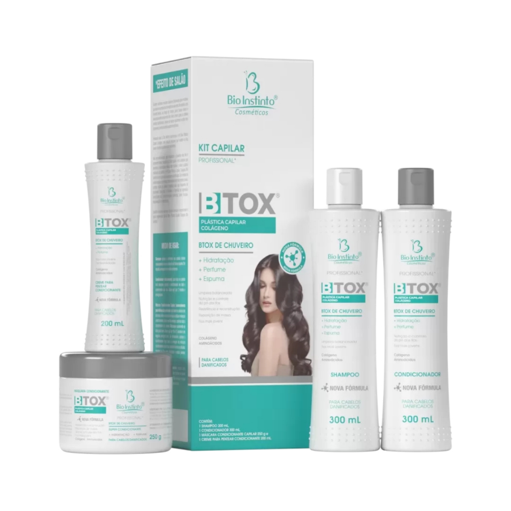 Kit Capilar Btox Bio Instinto 4 Itens | Shopee Brasil