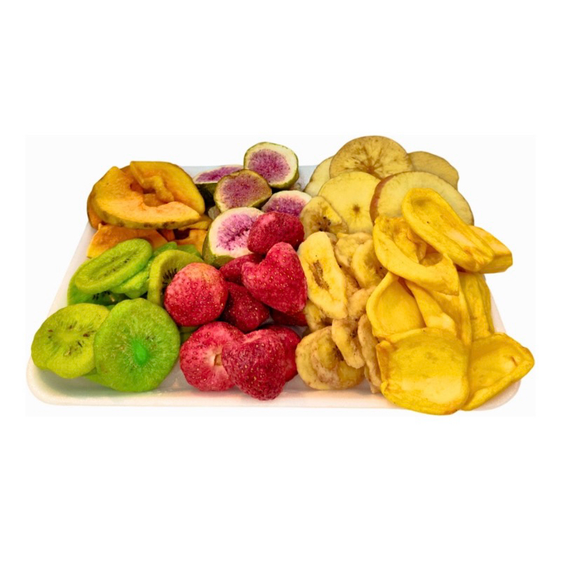 Mix Chips De Frutas Tropicais Liofilizadas Crocante Snack Saudável ...