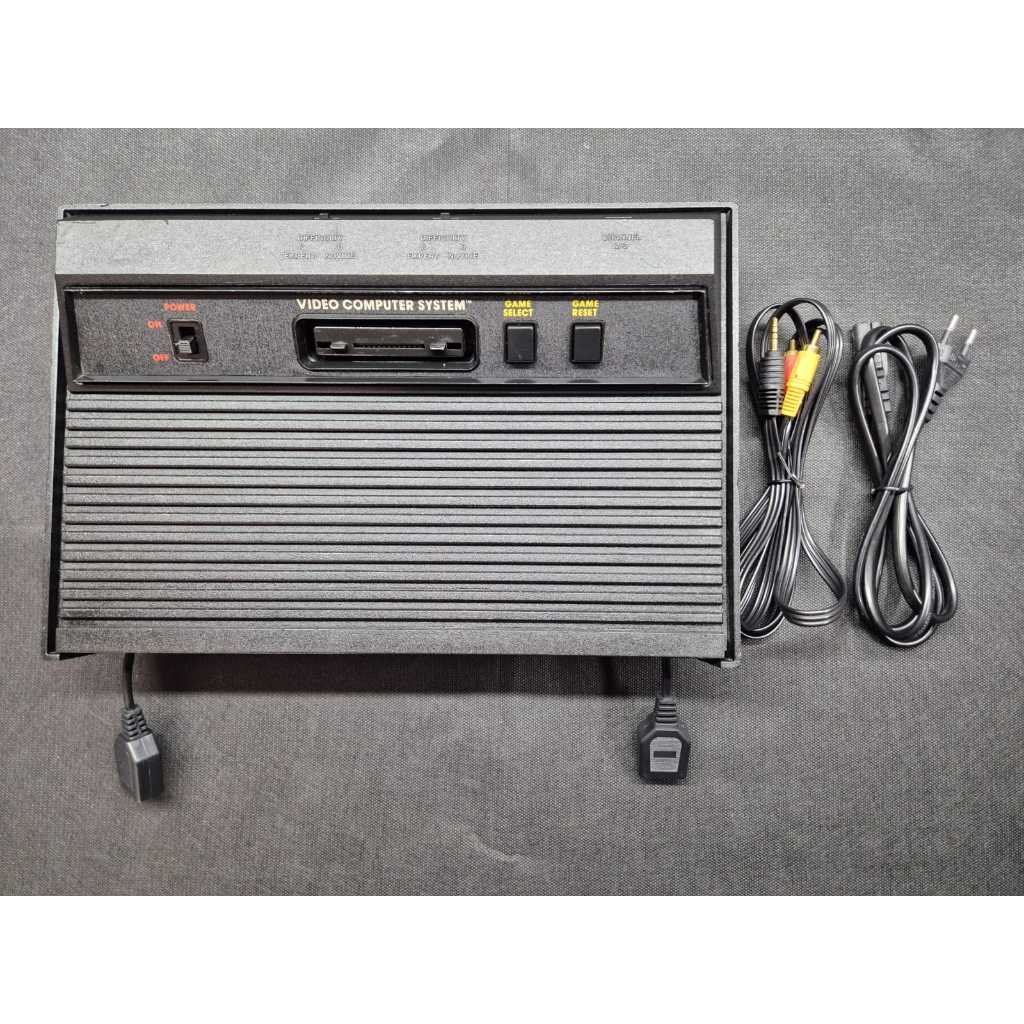 Atari 2600S Polyvox com AV Mod, Tomada de Energia e Adaptação para ...