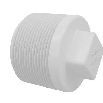 Kit 50 Unidades Plug Rosca 1/2" (20mm) tampão rosca bujão PVC | Shopee ...