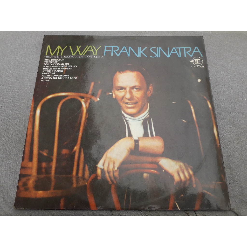 Lp Disco Vinil Frank Sinatra - My Way | Shopee Brasil