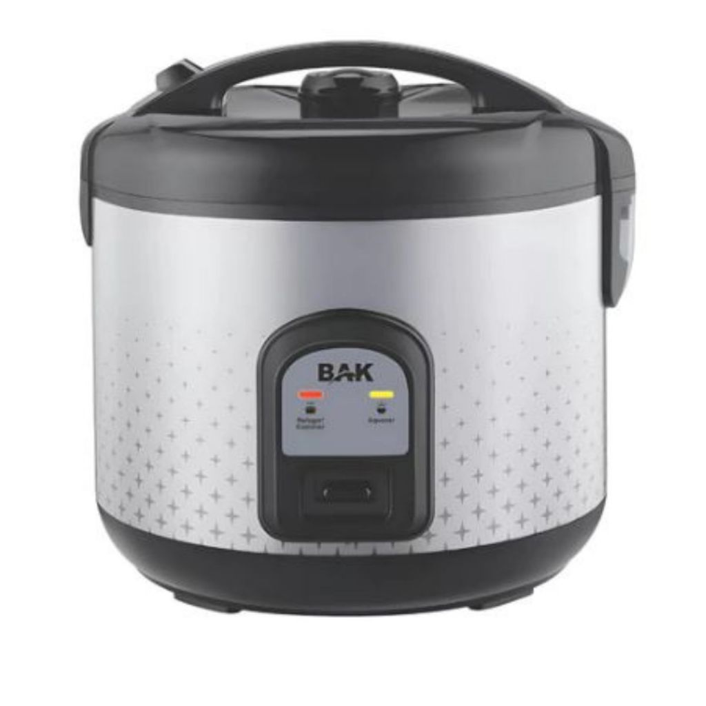 Panela de Arroz Elétrica 1,2 Litros Bak 6 Xicaras 400W 110-220V com ...