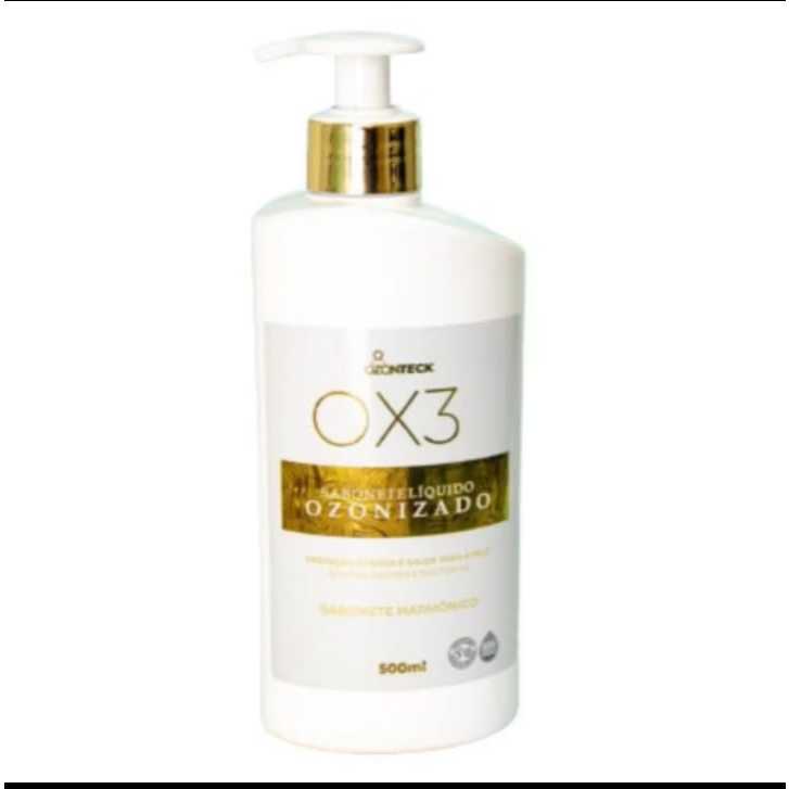 Sabonete Líquido Ox3 Ozonizado 400ml | Shopee Brasil