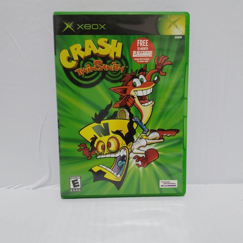 CRASH TWINSANITY - Xbox Clássico e Xbox 360 (Mídia física, Original ...