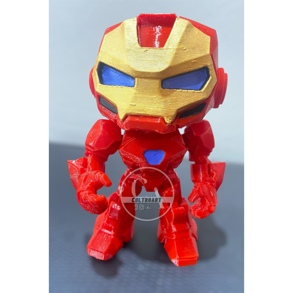 Mini Iron Dummy Articulado dos Heróis Action Figure Montado | Shopee Brasil